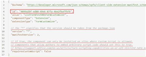 Registering Sharepoint Framework List Form Customizers With Csom And