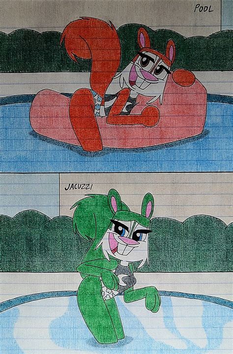 Pool Versus Jacuzzi By Scampthewolf On Deviantart