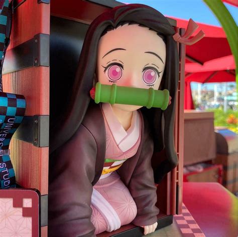 Demon Slayer Nezuko Bucket Figure With Tag Usj Kimetsu New 3925475926