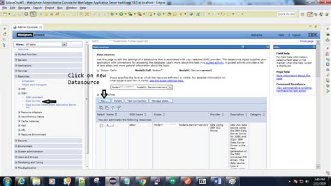 The Data Source Setup For Db2 In Ibm Websphere Application Server Developersgrip