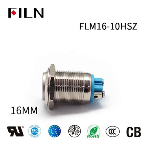 Great Buy Push Button Switch Buy Push Button Switches MM High Head Metal By FILN Versatile