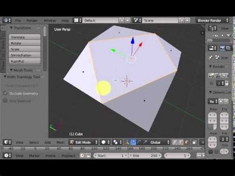 Blender Add Vertices Edges And Faces Vertex Interactive Face