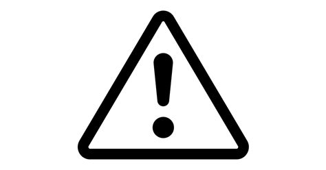 exclamation triangle free vector icon iconbolt