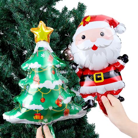 Рождественские фольгированные воздушные шары | AliExpress