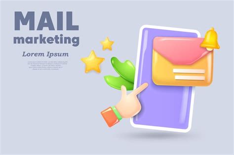 Premium Vector 3d Web Vector Illustrations Mail Service Concept