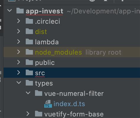 Vuejs Typescript Custom Type For Js Lib Import Not Working Stack