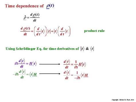 Chapter 14 Density Matrix State Of A System