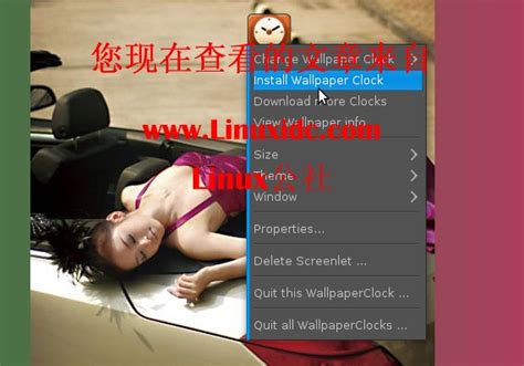 linux动态时间显示出来 ubuntu美化：给桌面动态显示日期与时间[多图] csdn博客