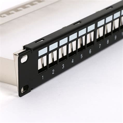 1u 24 Port Utp Blank Patch Panel From China Manufacturer Webitelecomms Structured Cabling