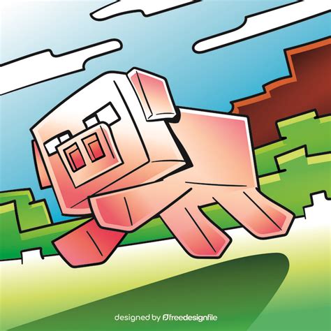 Minecraft Cartoon Vector Free Download