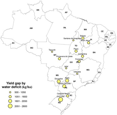 The Soybean Yield Gap In Brazil Magnitude Causes And Possible Solutions For Sustainable