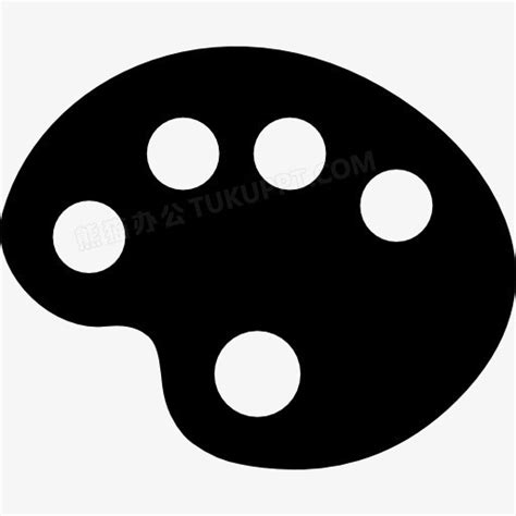 油漆调色板图标PNG图片素材下载 油漆PNG 熊猫办公