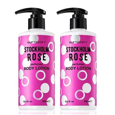 (1+1) Duft & Doft Stockholm Rose Perfumed Body Lotion 300ml x 2ea/20.2 ...