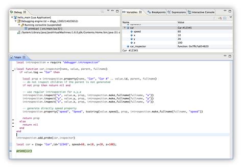 Lua Development Tools Documentation
