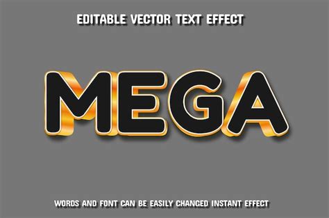 Premium Vector Vector Text Effect Editable
