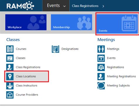 Adding A New Class Location Customer Care Portal