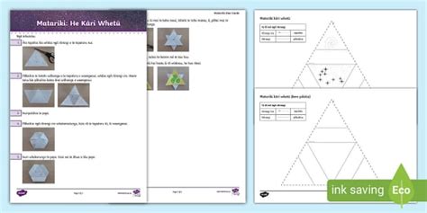 Matariki He Kāri Whetū Teacher Made Twinkl