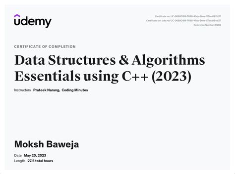 moksh baweja on linkedin i m happy to share that i ve obtained a new certification data structure…