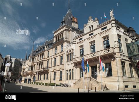 The Palais Grand Ducal In Luxembourg City The Grand Duchy Luxembourg