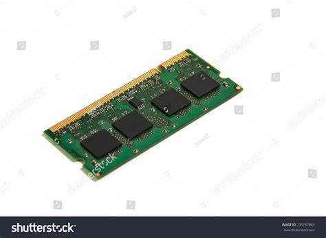 Ram Notebook Module Isolated On White Stock Photo Shutterstock