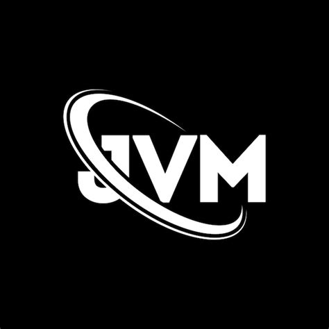 Le Logo Jvm Est Une Lettre Jvm Une Initiale Un Logo Jvm Liée à Un Cercle Et à Un Monogramme En