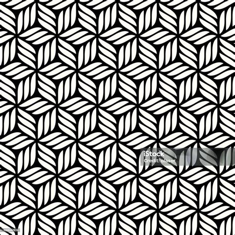 벡터 원활 한 패턴 대칭 3d 큐브 패턴의 모양과 같은 잎 연속무늬에 대한 스톡 벡터 아트 및 기타 이미지 연속무늬 반복 요소 직물 Istock