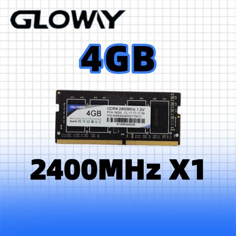 Модуль оперативной памяти Gloway 4g 24004 ГБ Gloway Ddr4 4g 2400 для ноутбука купить по