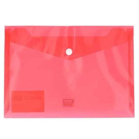 Tto Mapa Koverta Sa Dugmetom A4 180mic Crvena Kancelarijski Materijal Avalon Pljevlja