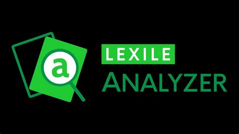 Lexile Analyzer Quick Start Tutorial Youtube