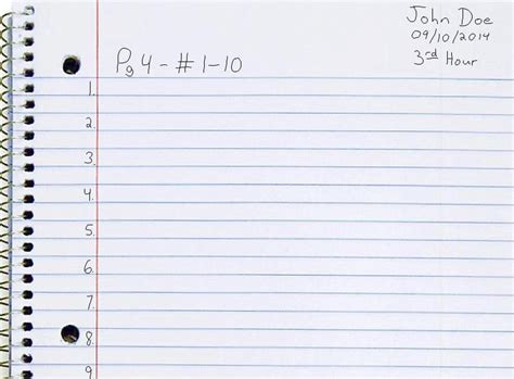 How To Label Your Paper Mr Staal S Class