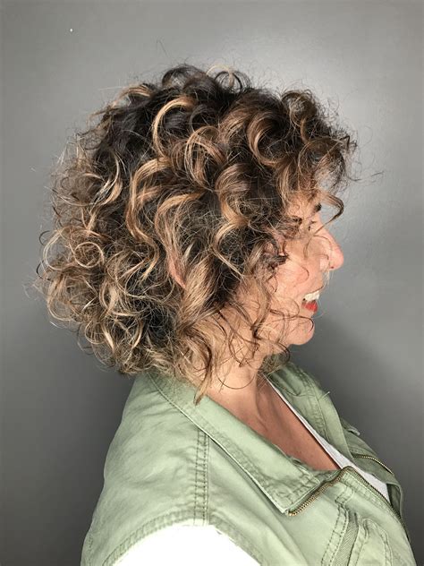My Chunky Highlights With My Curly Hair The Pins All Helped Me Get