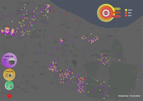 Placement Of Cctv Cameras In College Campus — Information Is Beautiful