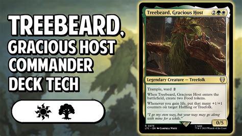 Treebeard Gracious Host Edhcommander Deck Tech Youtube