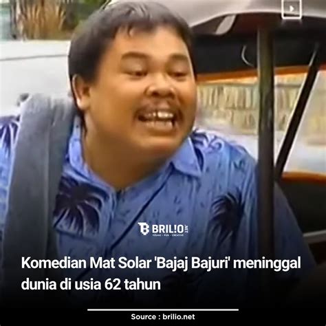 Meme Sejak 2017 Mat Solar Diketahui Mengidap Stroke Yang Menyerang Otak Kanan