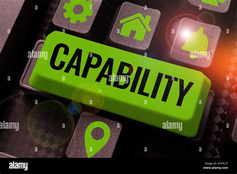 Conceptual Caption Capability Concept Meaning The Facility Or Potential For An Indicated Use Or