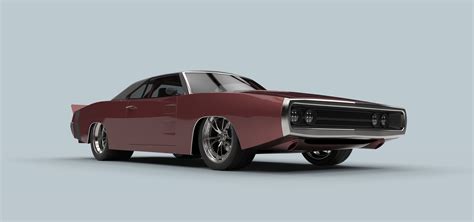 Dodge Charger 1970 3d Model Cgtrader