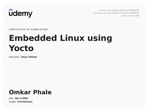 Omkar Phale On Linkedin Learning Embeddedlinux Yocto