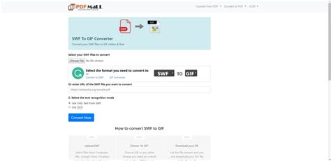 SWF To Animated GIF Online Free