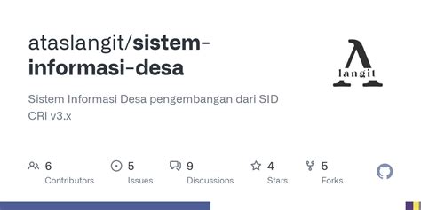 Github Ataslangit Sistem Informasi Desa Sistem Informasi Desa