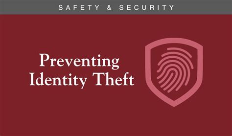 Preventing Identity Theft