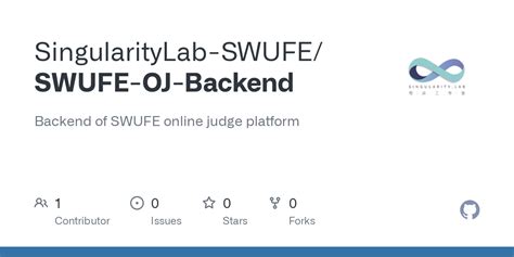 Github Singularitylab Swufe Swufe Oj Backend Backend Of Swufe Online