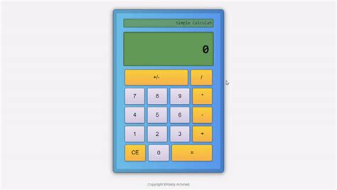 GitHub Raldyachmad Simple Calculator