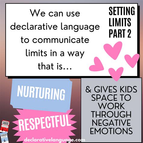Setting Limits Part 2 — Declarative Language Handbook