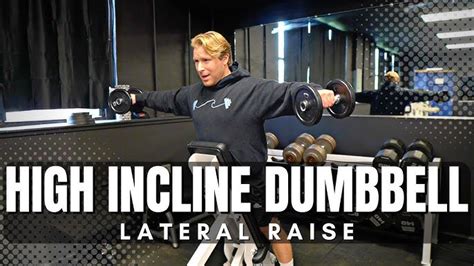 Incline Dumbbell Lateral Raise Exercise