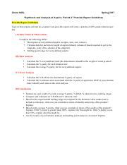 02 Synthesis And Analysis Of Aspirin Period 2 Post Lab Guidelines 6 Chem 14BL Spring 2017