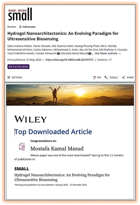 Mostafa Kamal Masud Phd Mrsc On Linkedin Research Academicachievement Wileysuccess Small