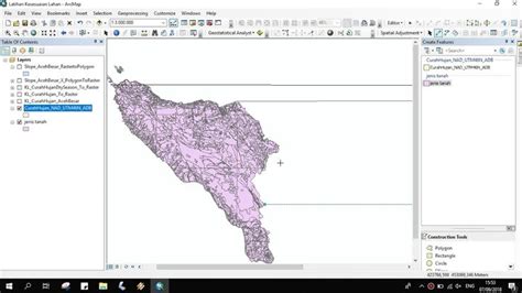 Spatial Adjustment In Arcgis 10 5 Spatial Analysis Spatial Raster