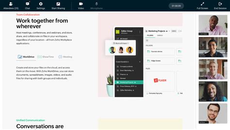 Q A With Zoho Meeting Making Our Secure Web Conferencing Tool Easily