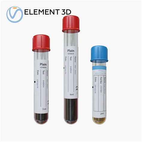 의료 테스트 튜브 3d 모델 12 Max Unknown Fbx Obj Free3d