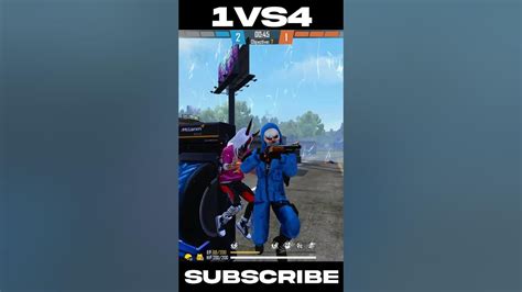 1vs4 🤯can I Clutch With Ump X Awm Impossible Clutch Against Blue 💙 Criminals Shorts Youtube